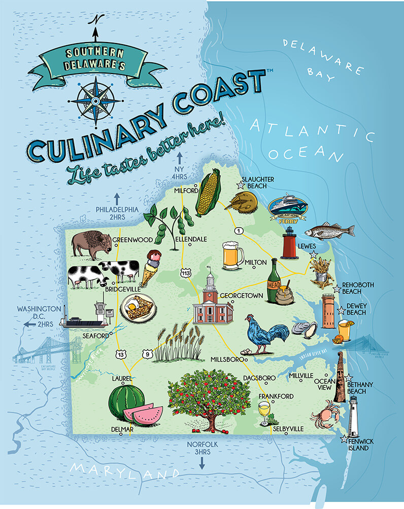 Culinary Coast Information | Visit Southern Delaware