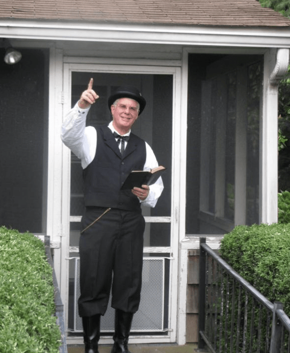 Rev. Todd Returns for Historical Society's 50th Anniversary